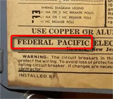 Electric Panel Warning - Signature Heating, Cooling, & Plumbing